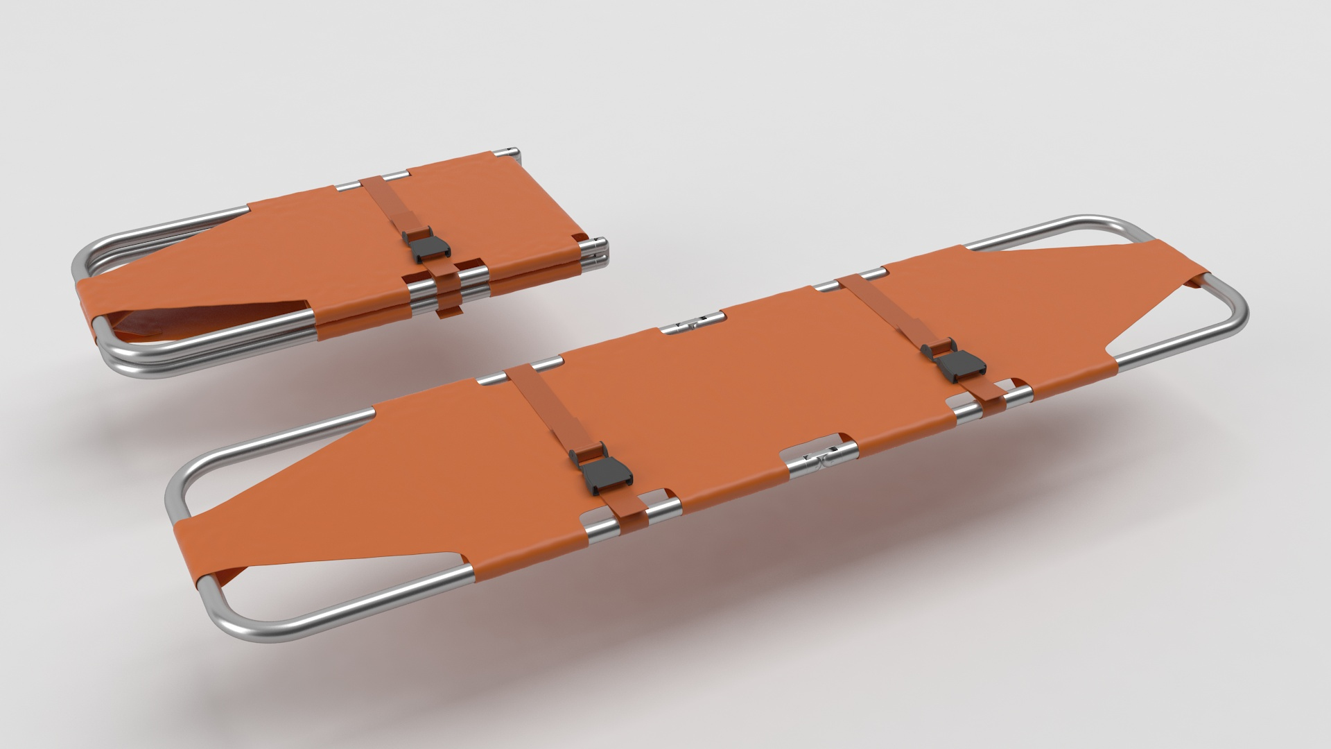 3D Ferno Model 12 Emergency Stretcher Model - TurboSquid 1887883