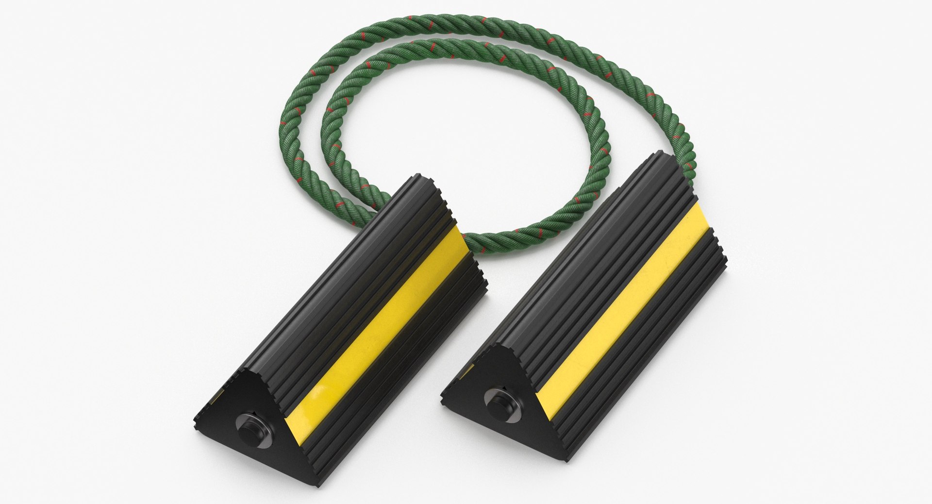 Aircraft Wheel Chocks Pose Clean and Dirty 3D model - TurboSquid 2164582