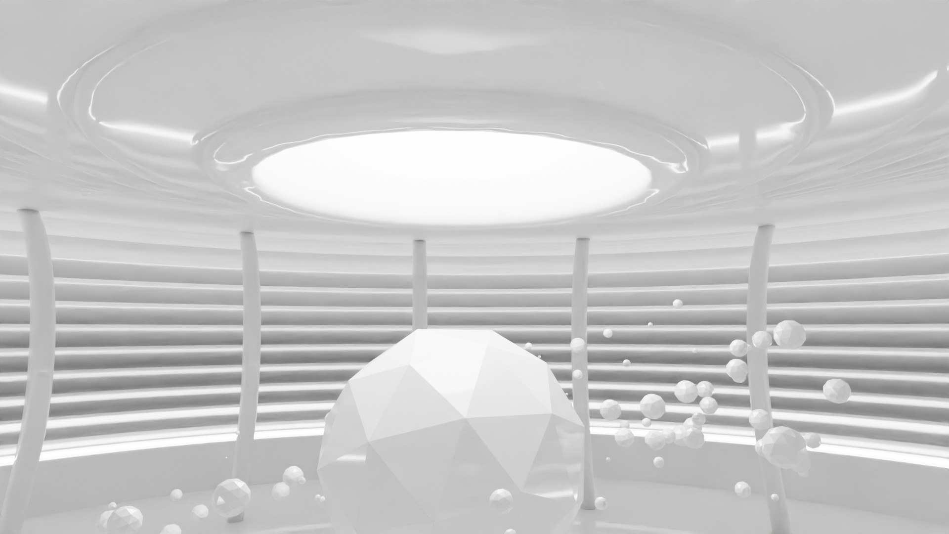 Concept Space Interior Empty Room 6 3D Model - TurboSquid 2103412