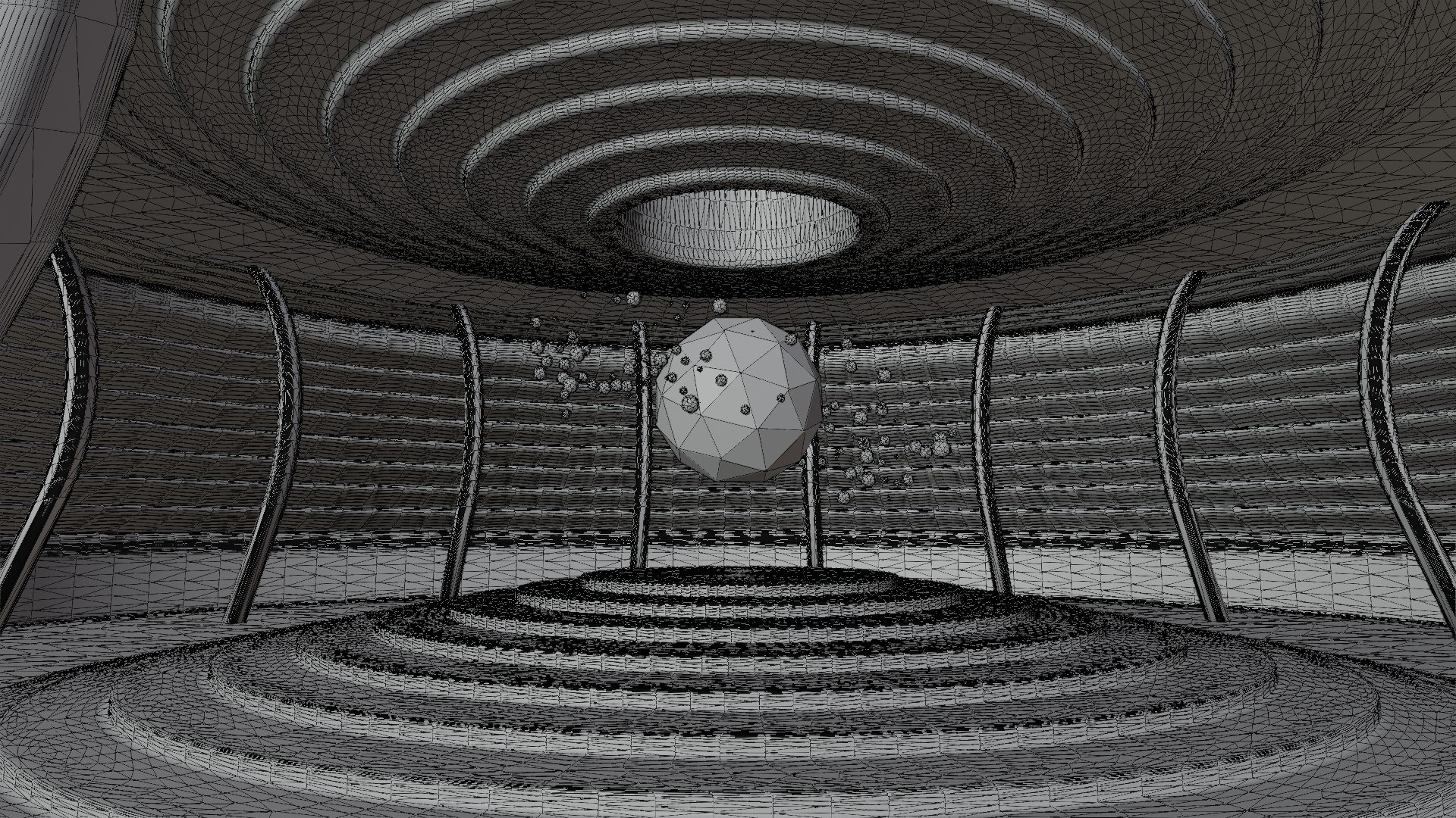 Concept Space Interior Empty Room 6 3D Model - TurboSquid 2103412