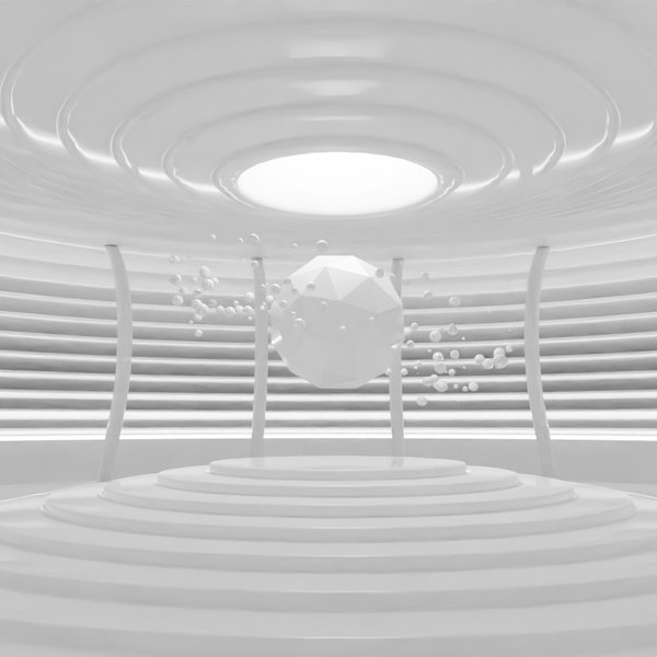 Concept space interior empty room 6 3D 모델 - TurboSquid 2103412