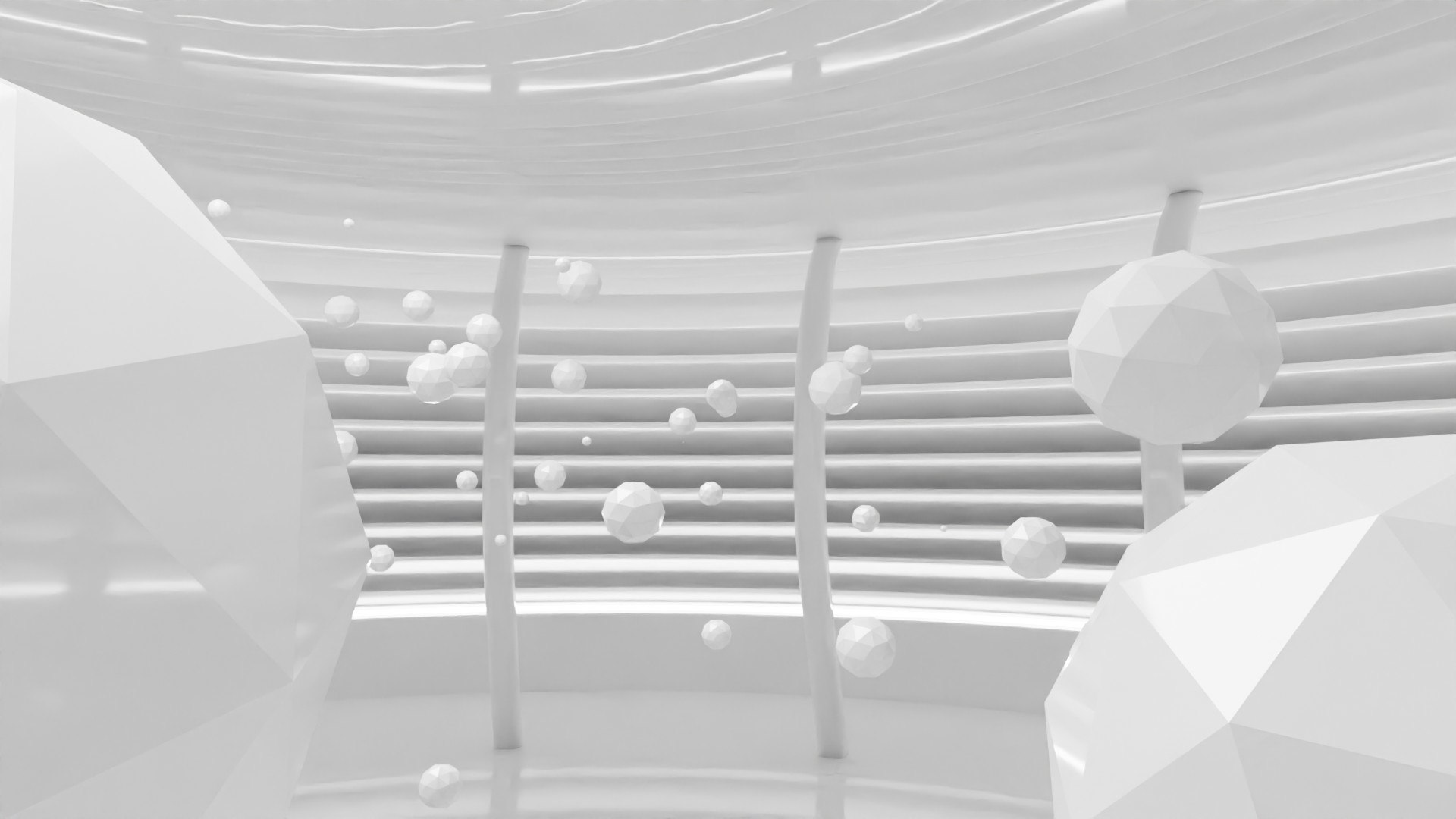 Concept Space Interior Empty Room 6 3D Model - TurboSquid 2103412