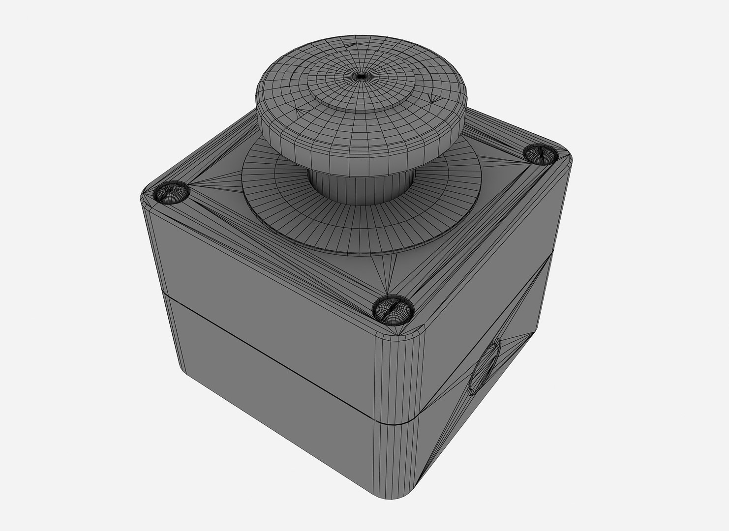 3D Emergency Stop Button Model - TurboSquid 1514664