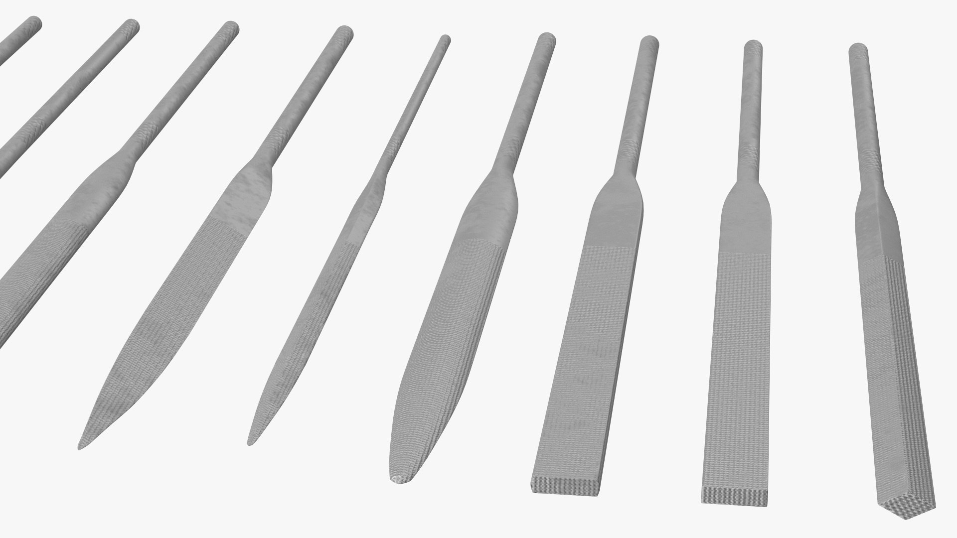 3D Diamond Files And Case - TurboSquid 2081350