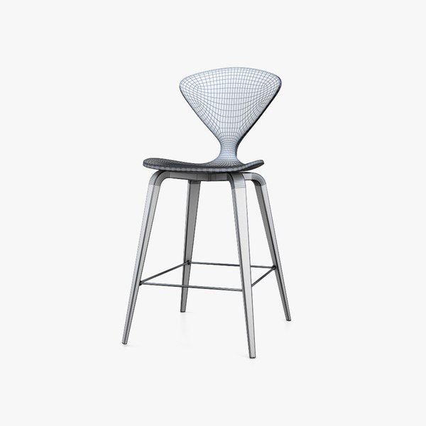 3D Cherner Chair Company Cherner Bar Stool model - TurboSquid 1770217