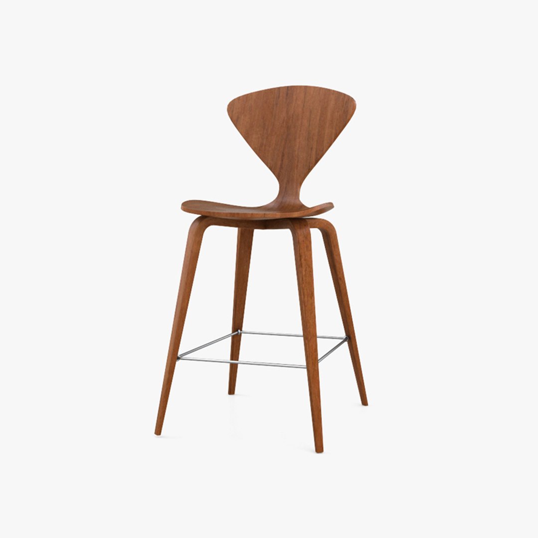 3D Cherner Chair Company Cherner Bar Stool model - TurboSquid 1770217