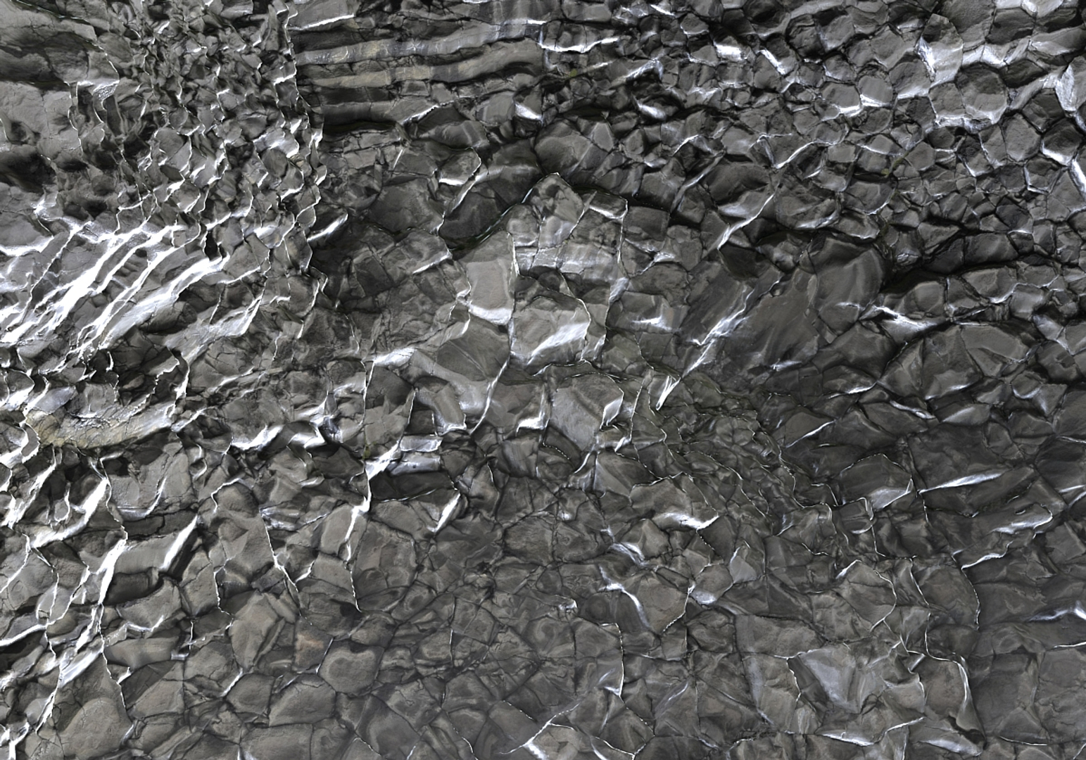 Iceland Basalt Cliff Cave 3D Model - TurboSquid 1605689