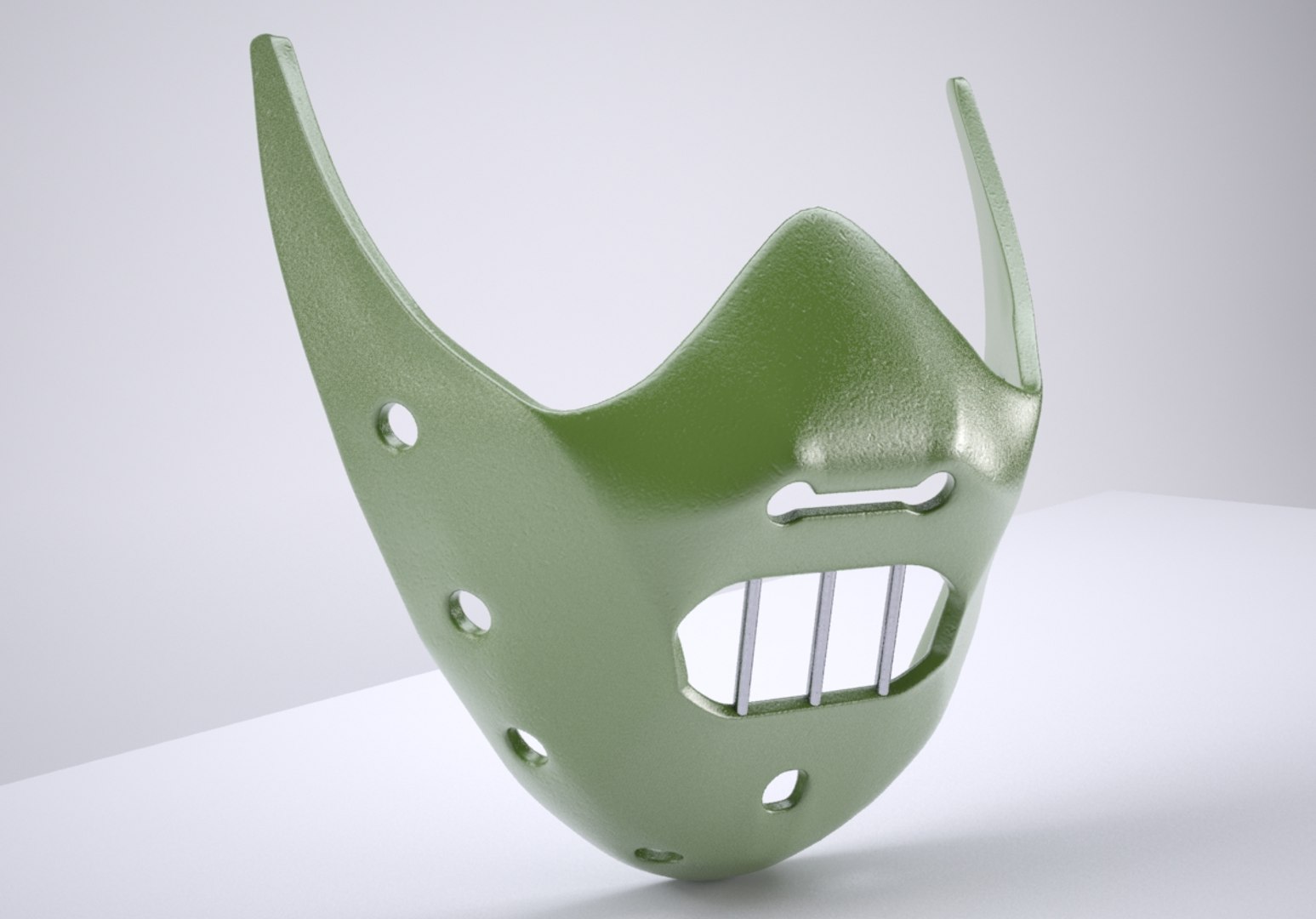 Mask Hannibal Lecter Obj