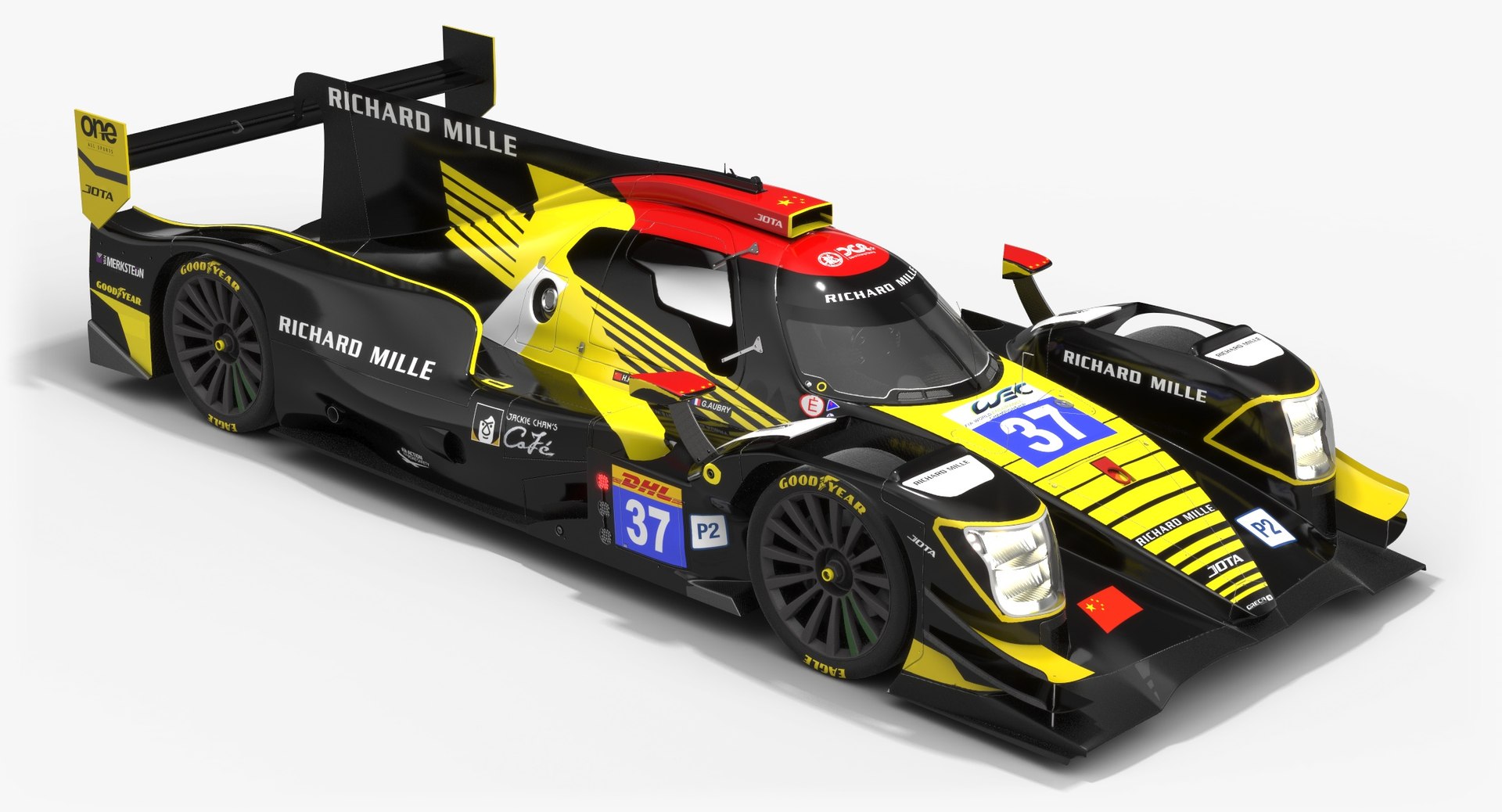 3D jackie chan dc racing - TurboSquid 1547279