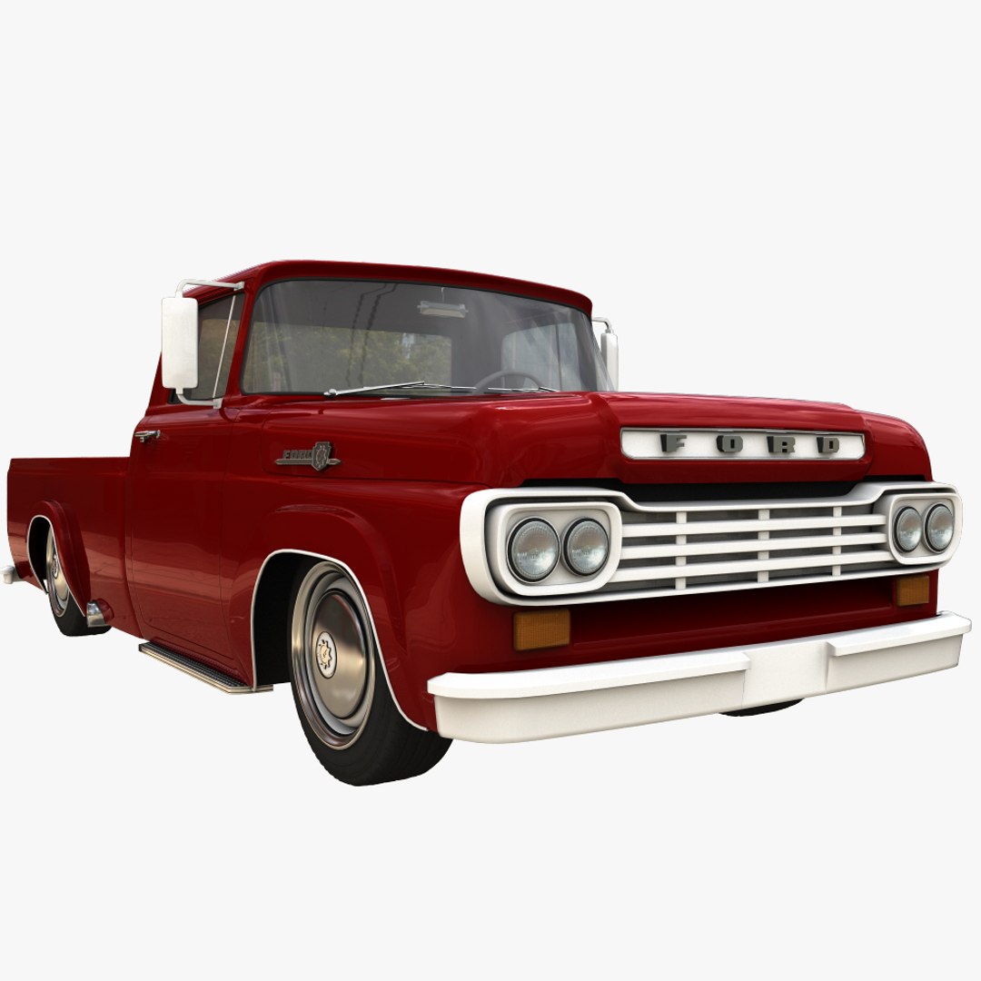 3d 1959 F150 Model
