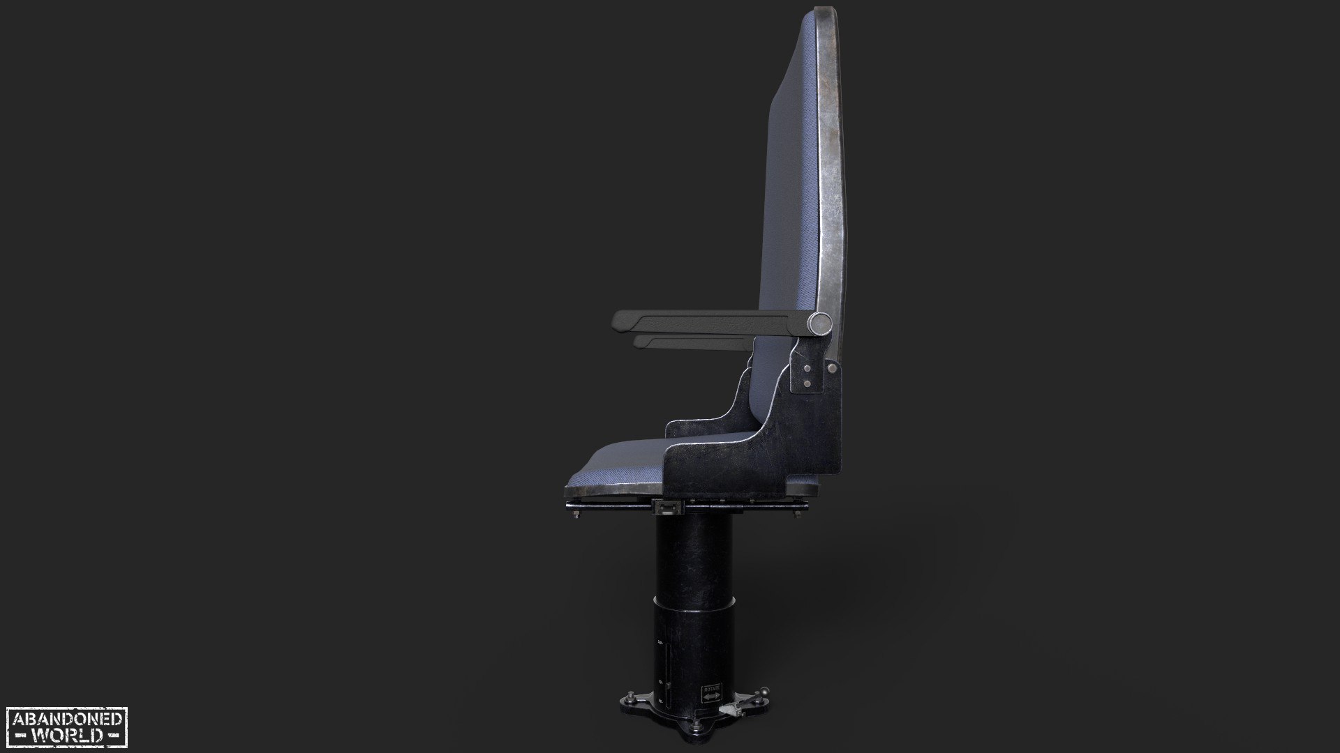 3D Train Drivers Seat model - TurboSquid 2036556