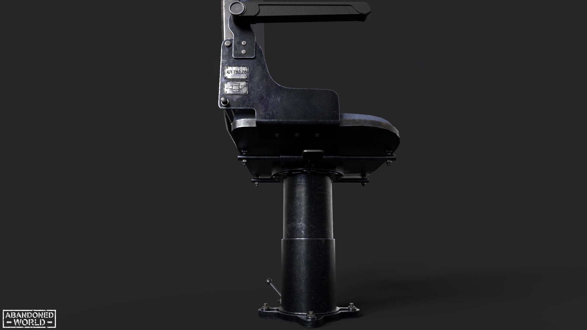 3D Train Drivers Seat model - TurboSquid 2036556