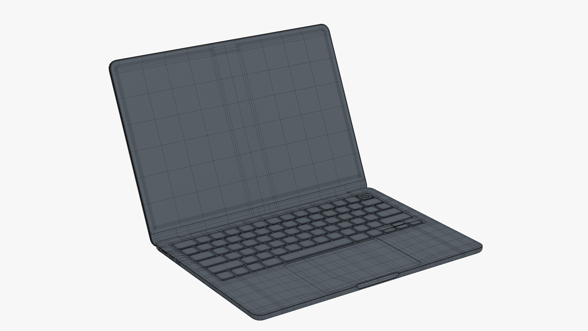 Apple MacBook Air M3 Starlight 3D Model - TurboSquid 2200241