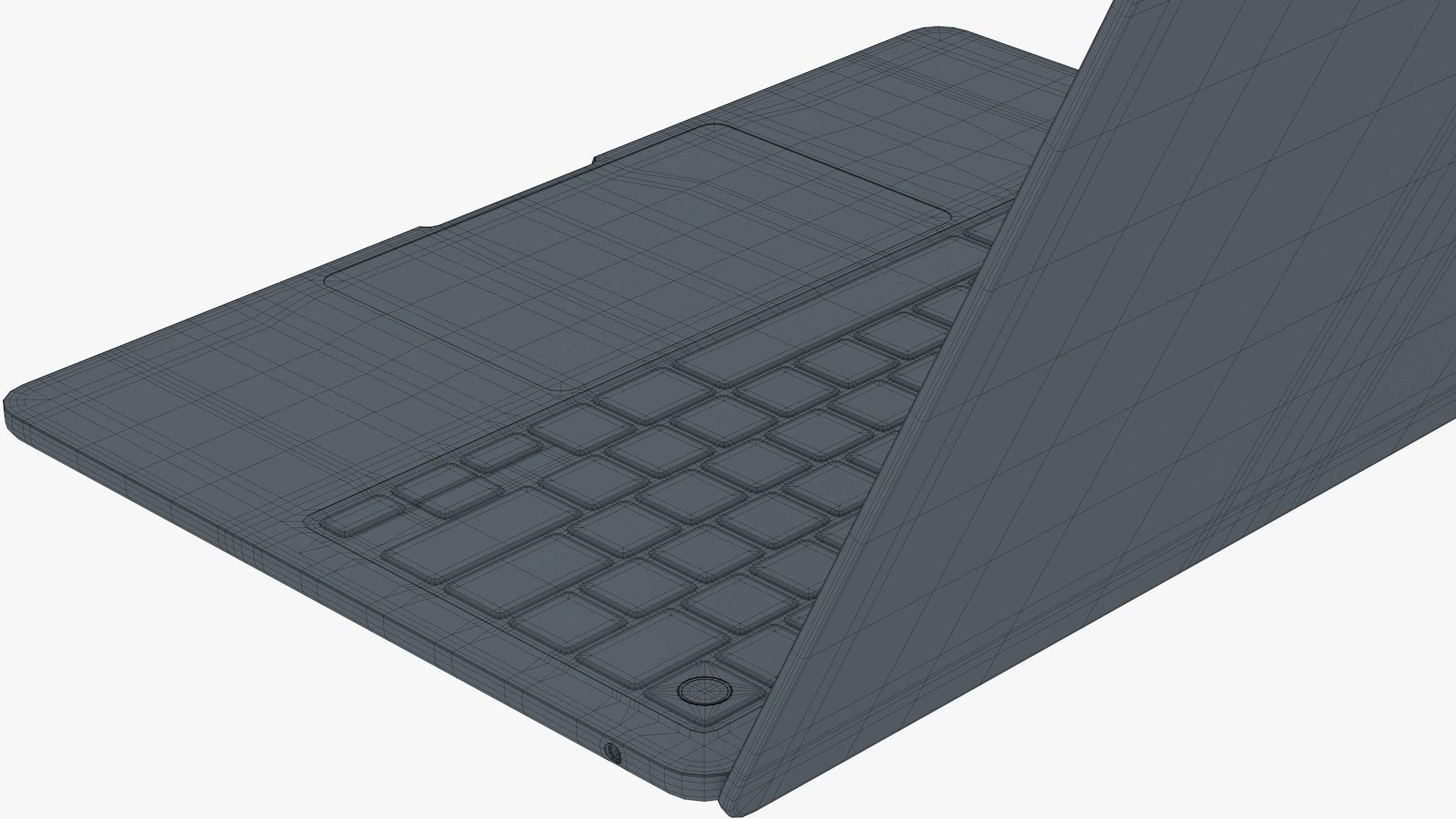 Apple MacBook Air M3 Starlight 3D Model - TurboSquid 2200241