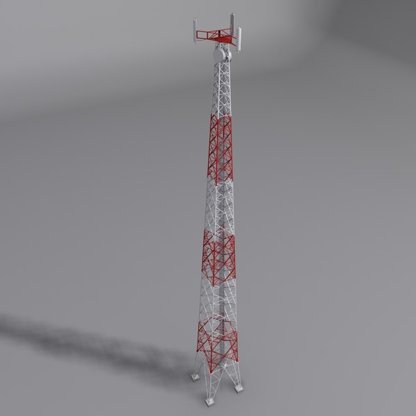 3d model mobile tower