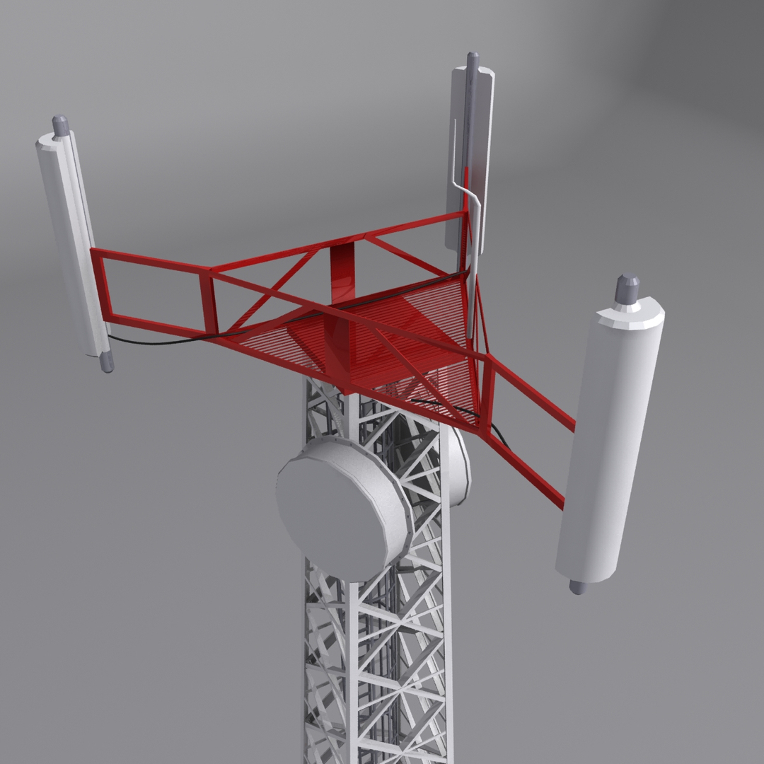 3d model mobile tower