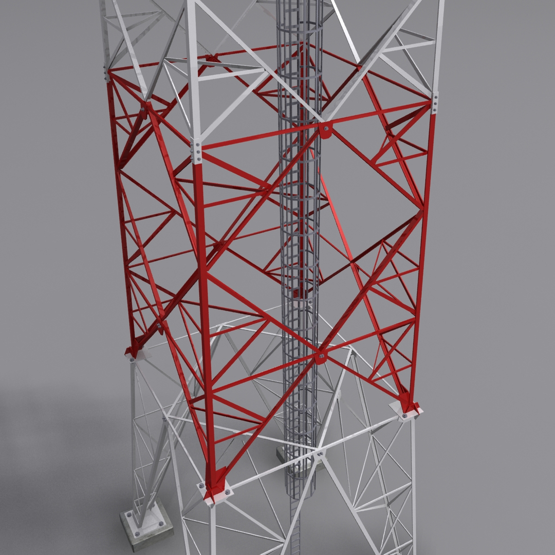 3d model mobile tower