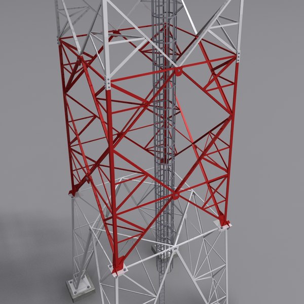 3d model mobile tower