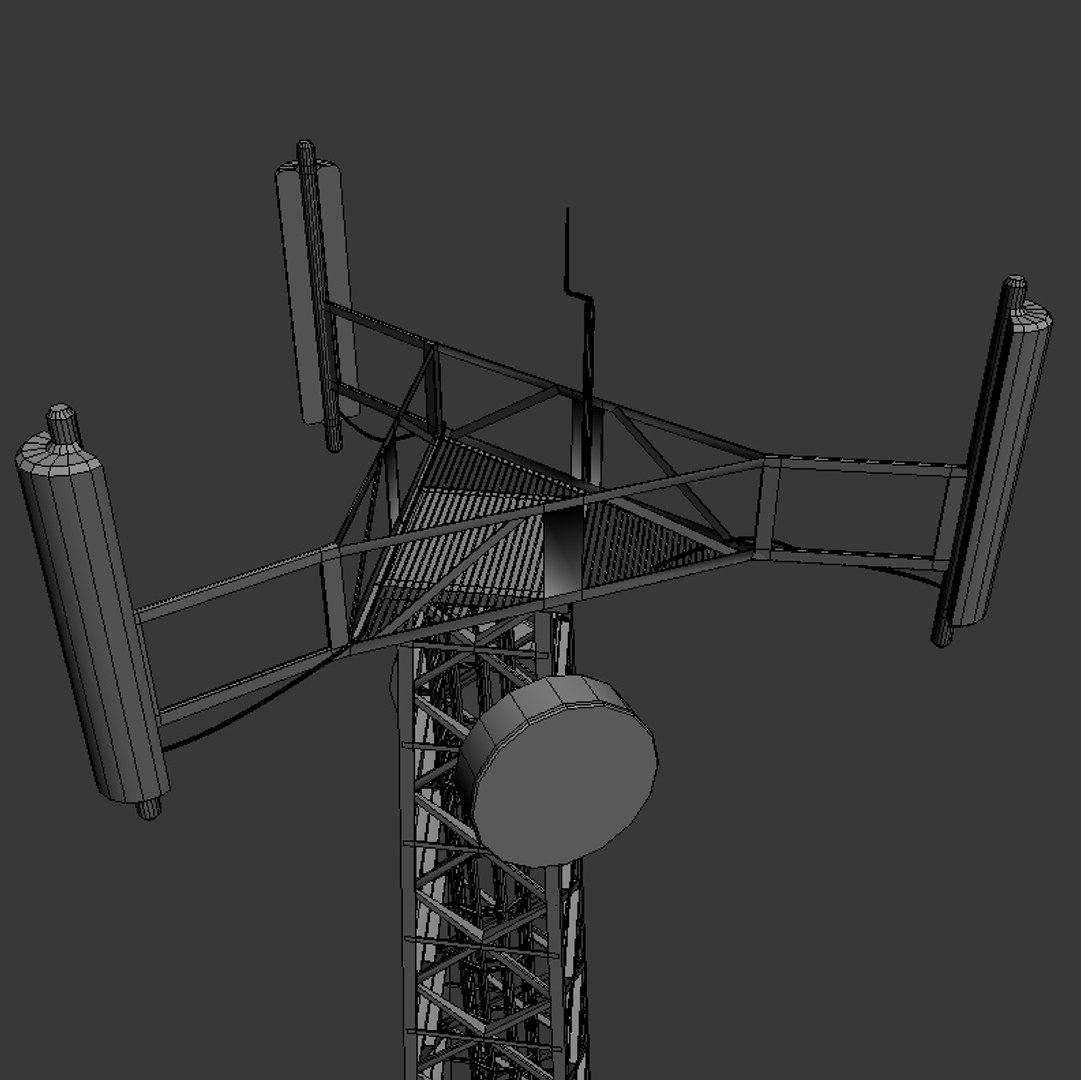 3d Model Mobile Tower