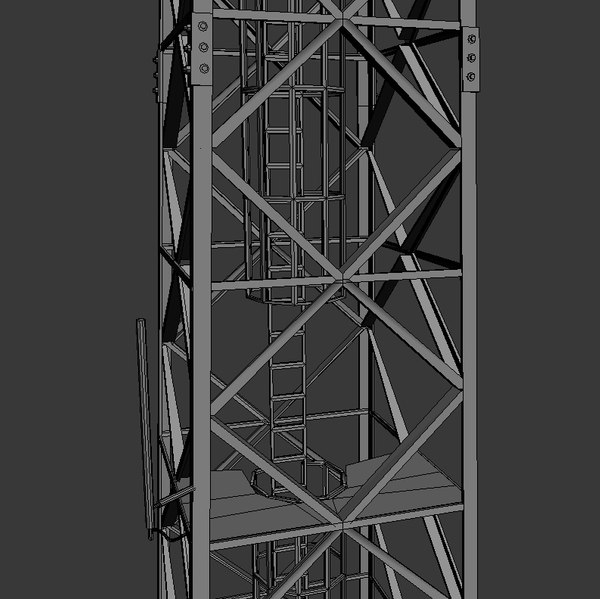 3d model mobile tower