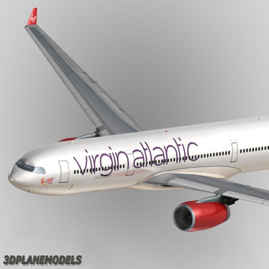 3d Model Airbus A330-300