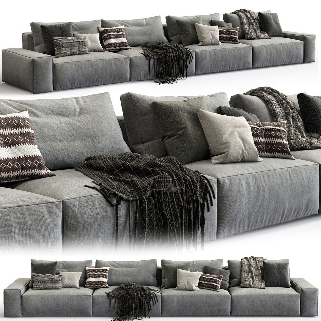 Jesse sofa daniel composition model - TurboSquid 1625661