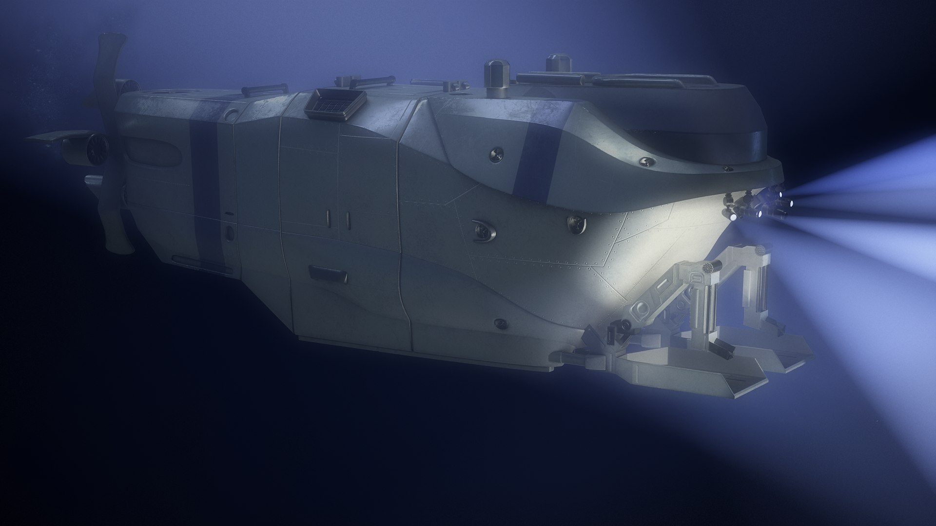 Research Submersible 3D model - TurboSquid 1801687