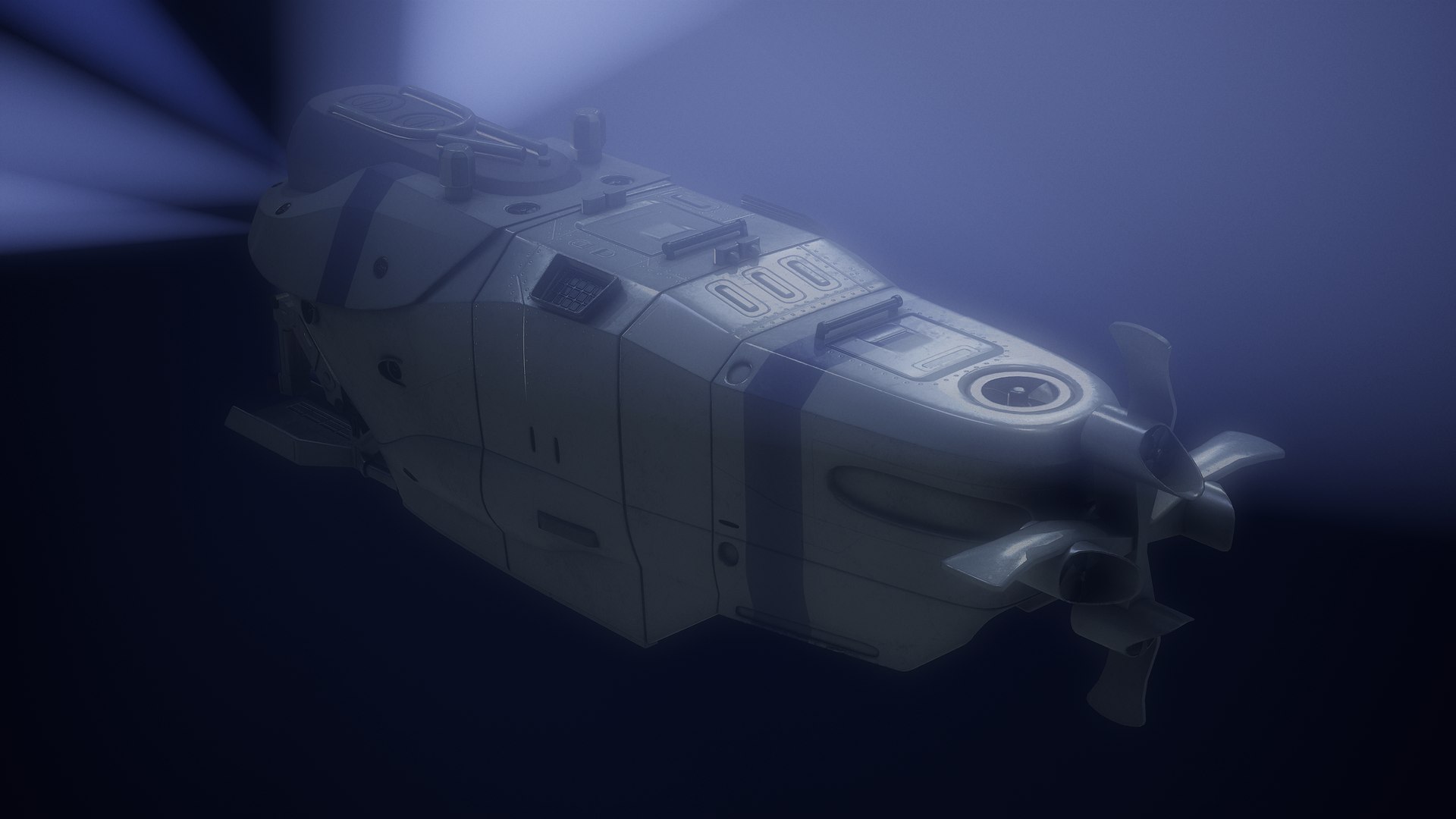 Research Submersible 3D Model - TurboSquid 1801687