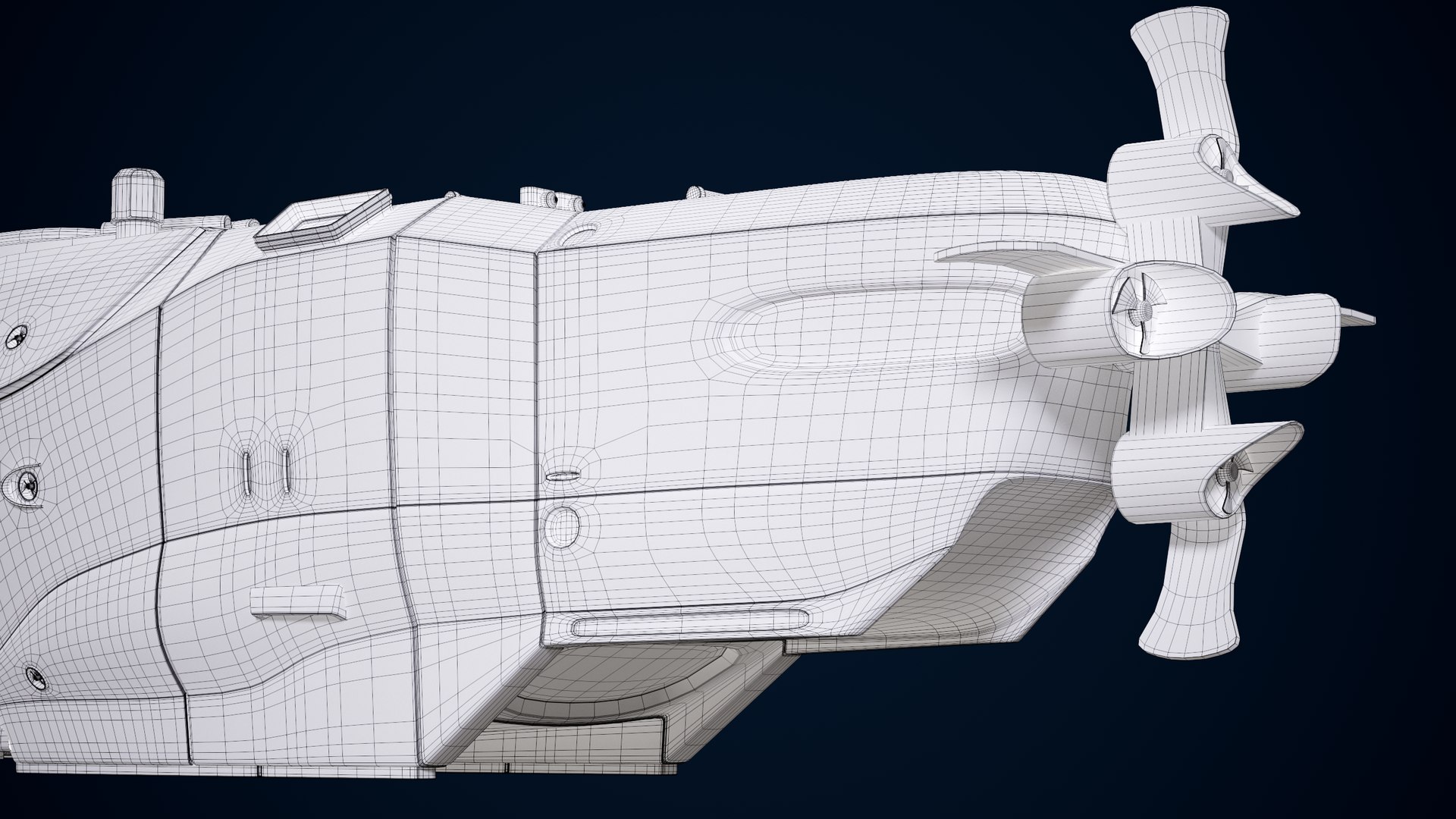 Research Submersible 3D model - TurboSquid 1801687
