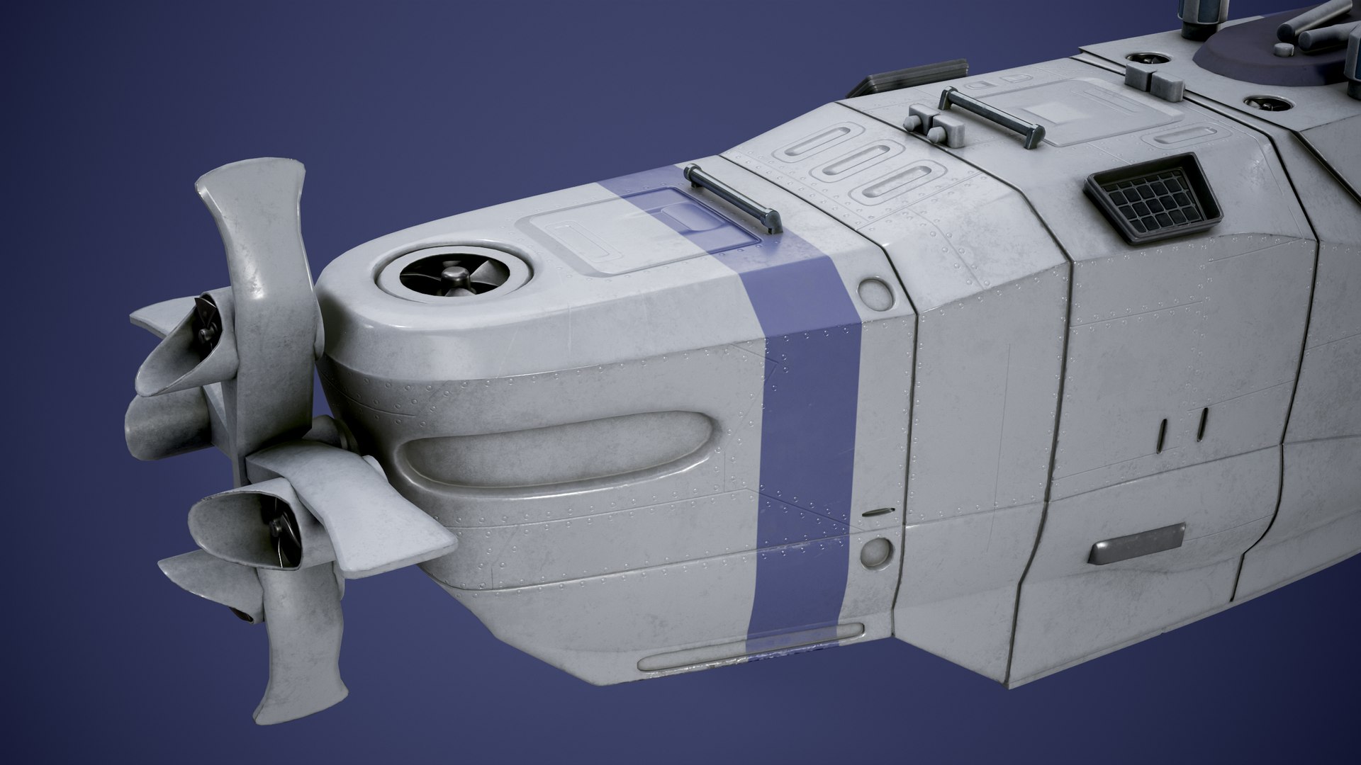 Research Submersible 3D Model - TurboSquid 1801687
