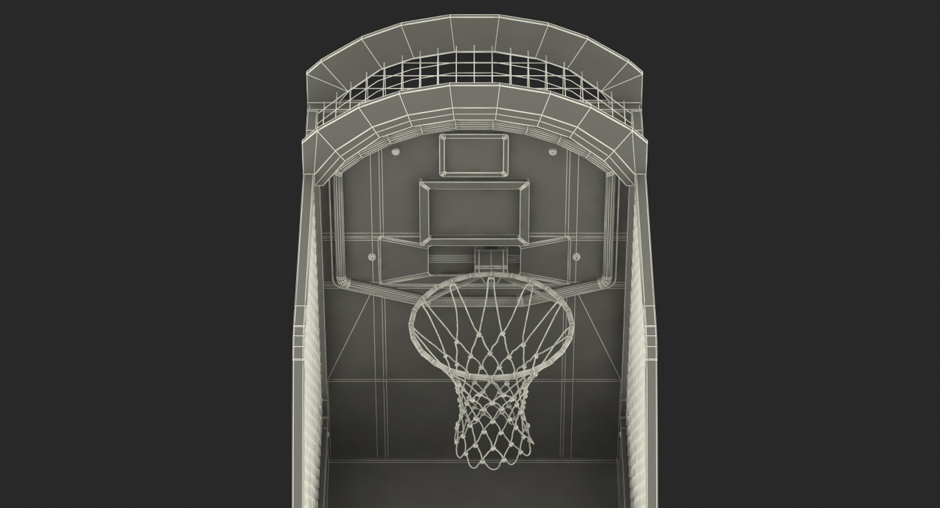3D Model Arcade Basketball Machine - TurboSquid 1255237