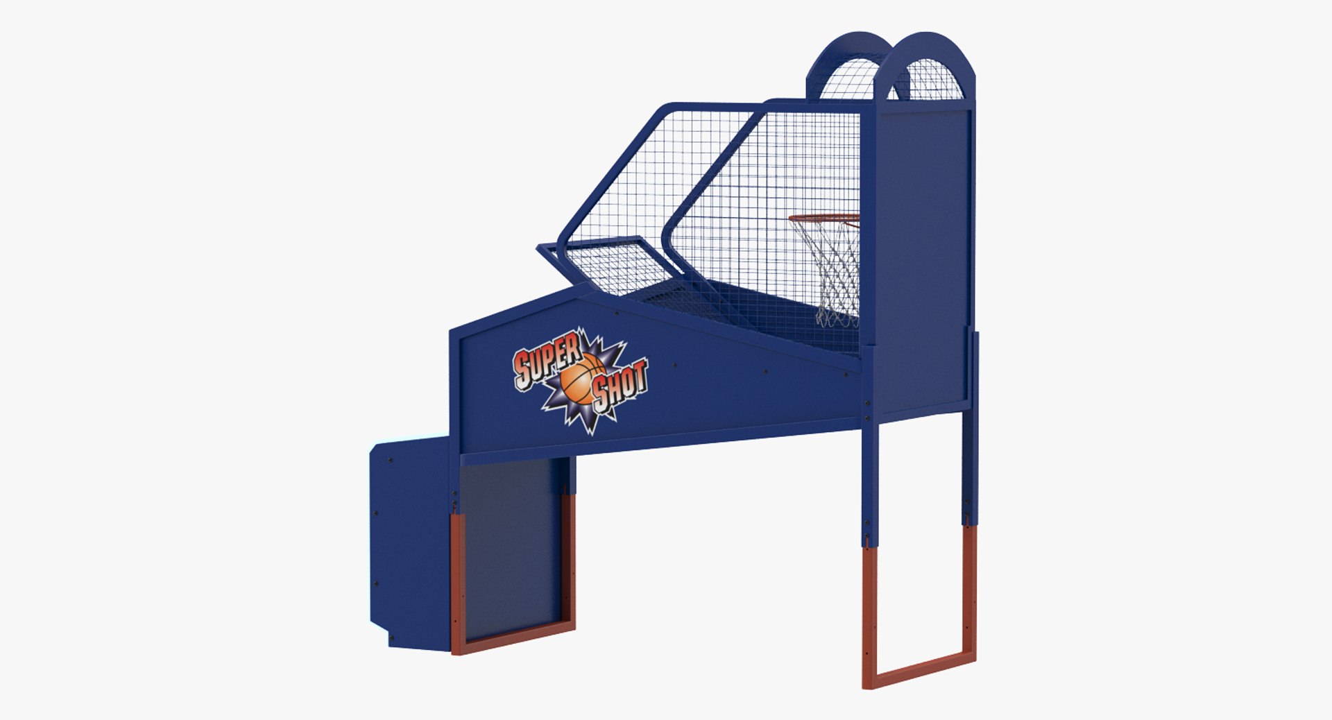 3D Model Arcade Basketball Machine - TurboSquid 1255237