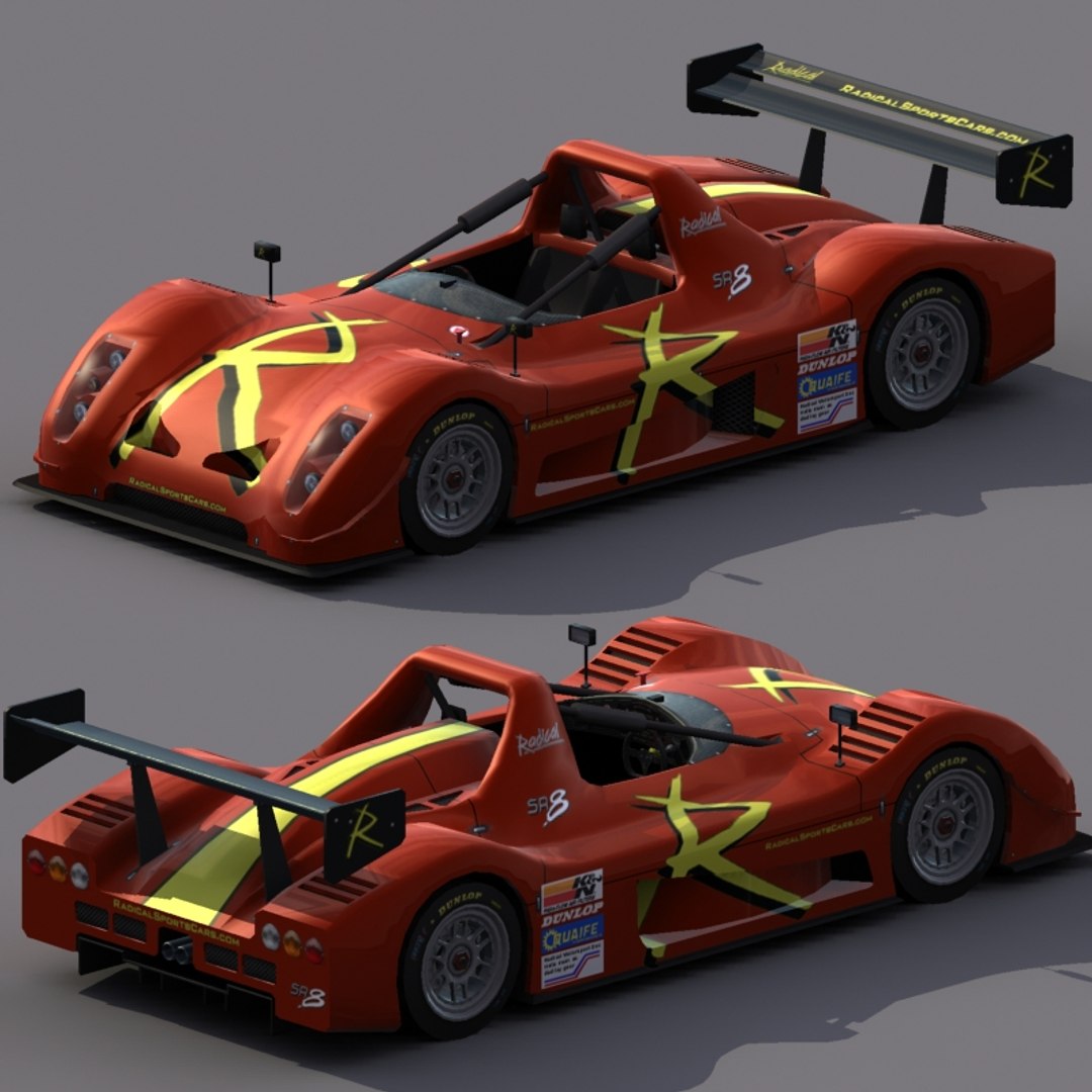 3d Model Radical Sr8 Racing
