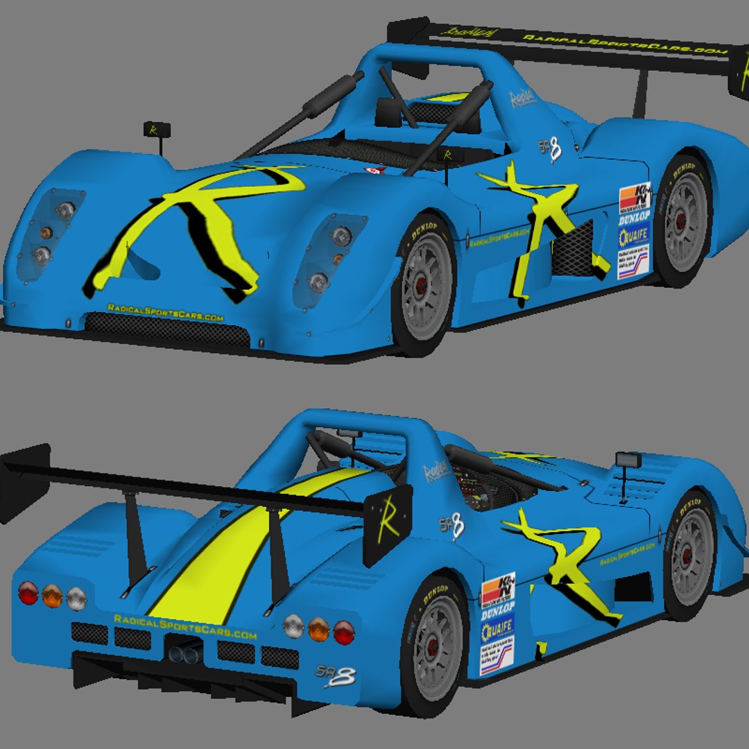 3d Model Radical Sr8 Racing