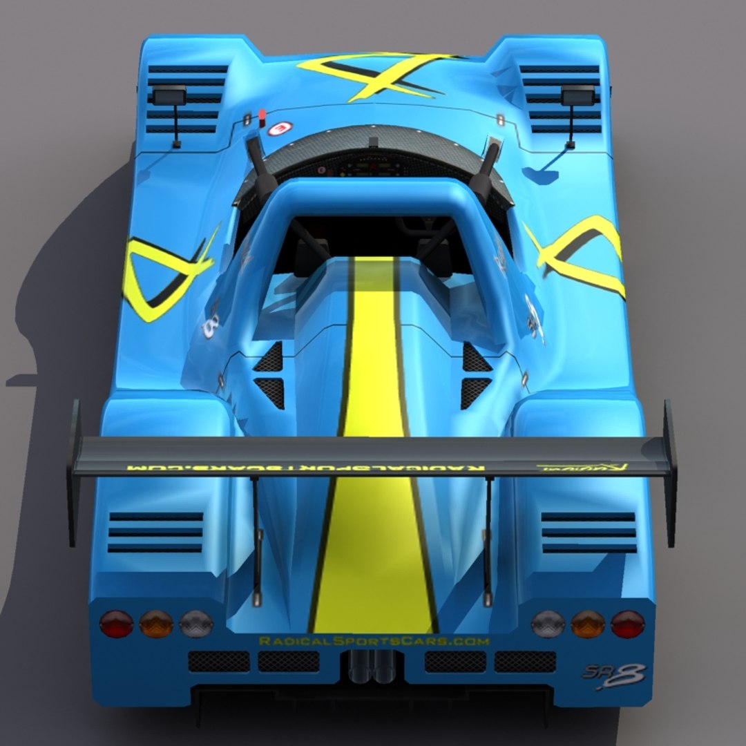 3d Model Radical Sr8 Racing