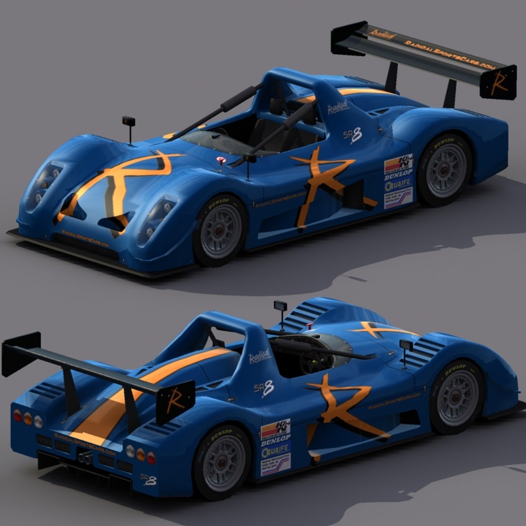 3d Model Radical Sr8 Racing