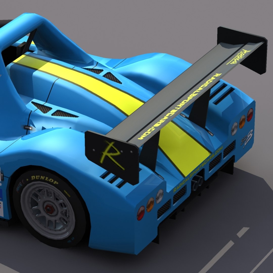 3d Model Radical Sr8 Racing