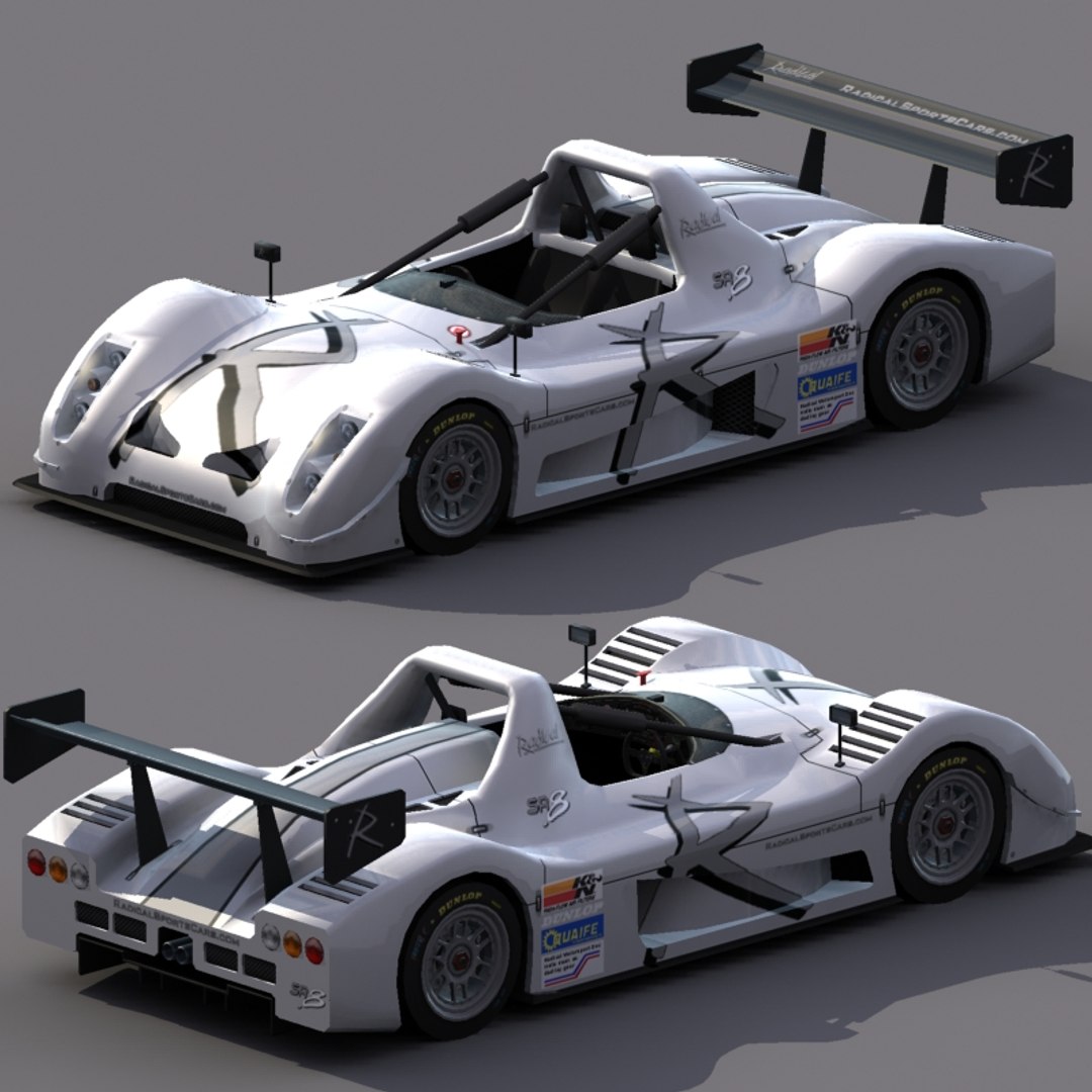 3d Model Radical Sr8 Racing