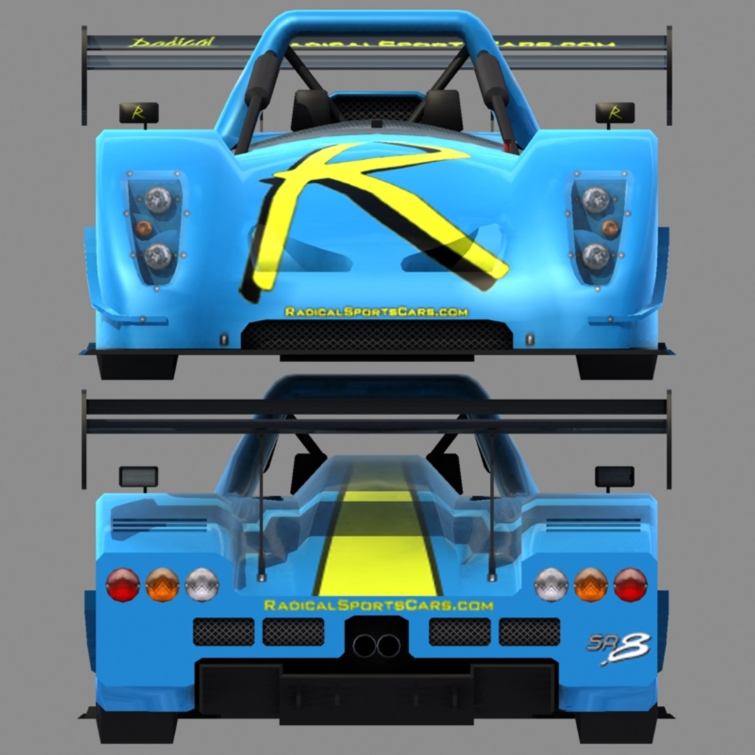 3d Model Radical Sr8 Racing