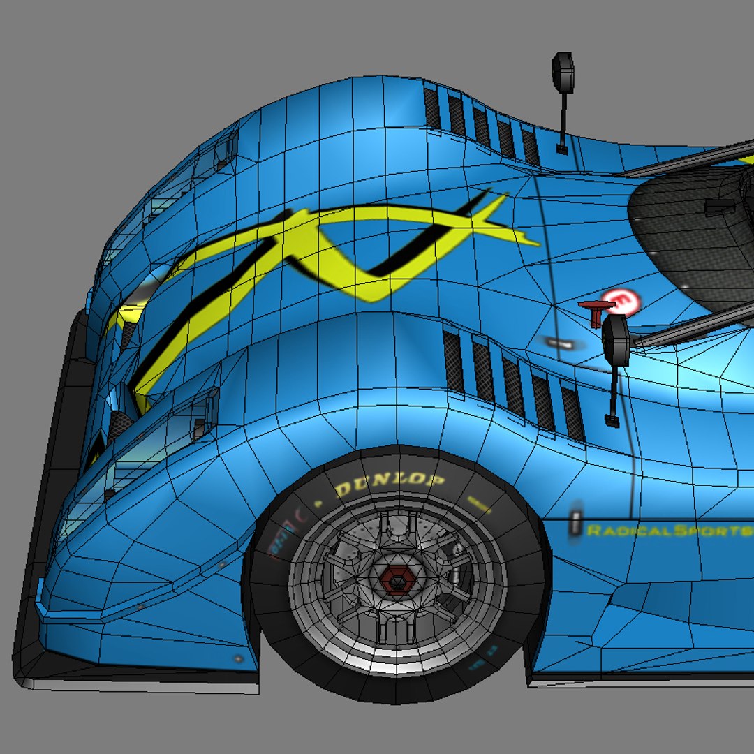 3d Model Radical Sr8 Racing