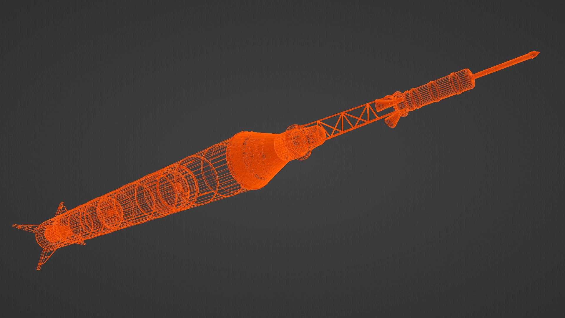 Nasa Mercury 4 Capsule 3d Model