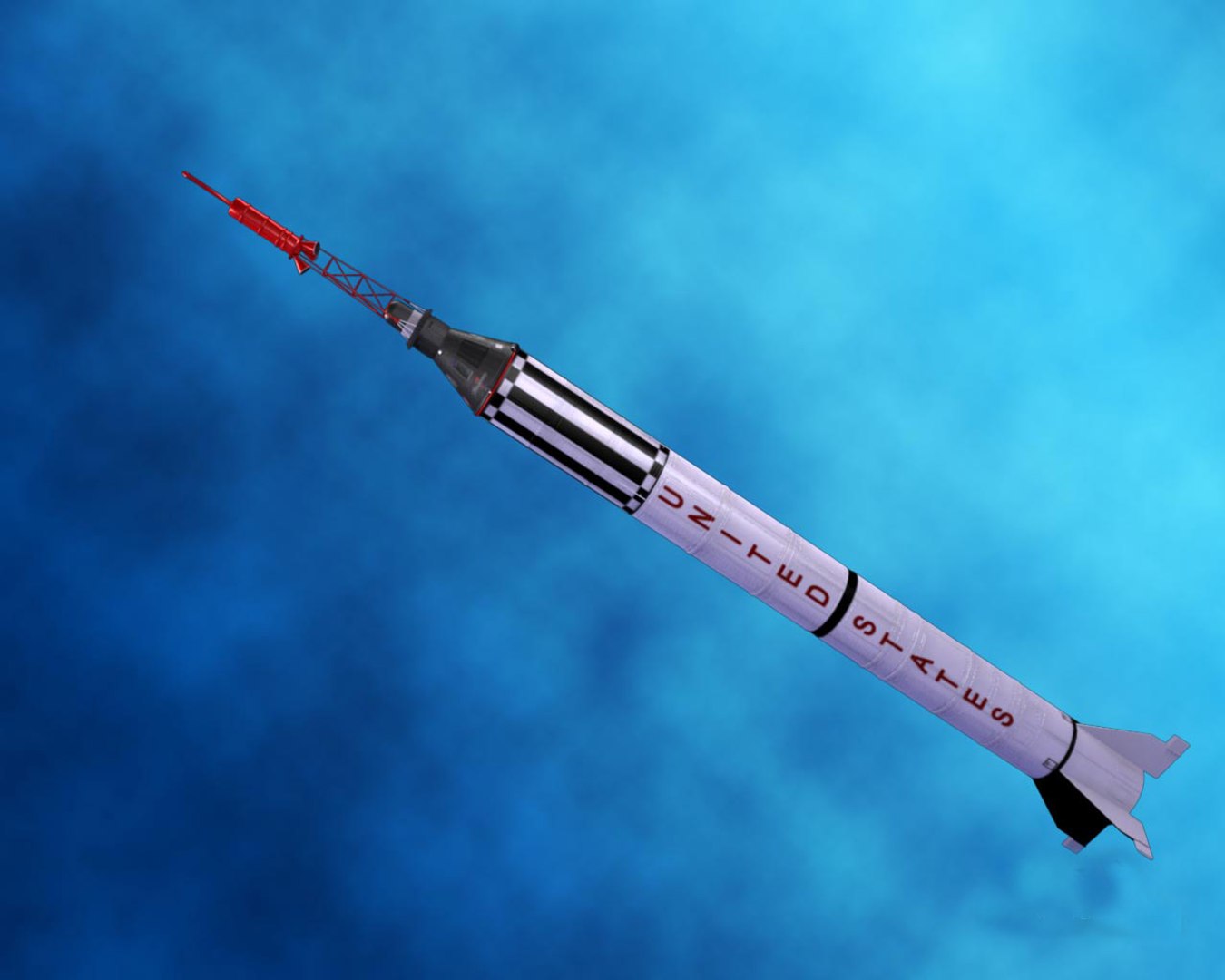 Nasa Mercury 4 Capsule 3d Model