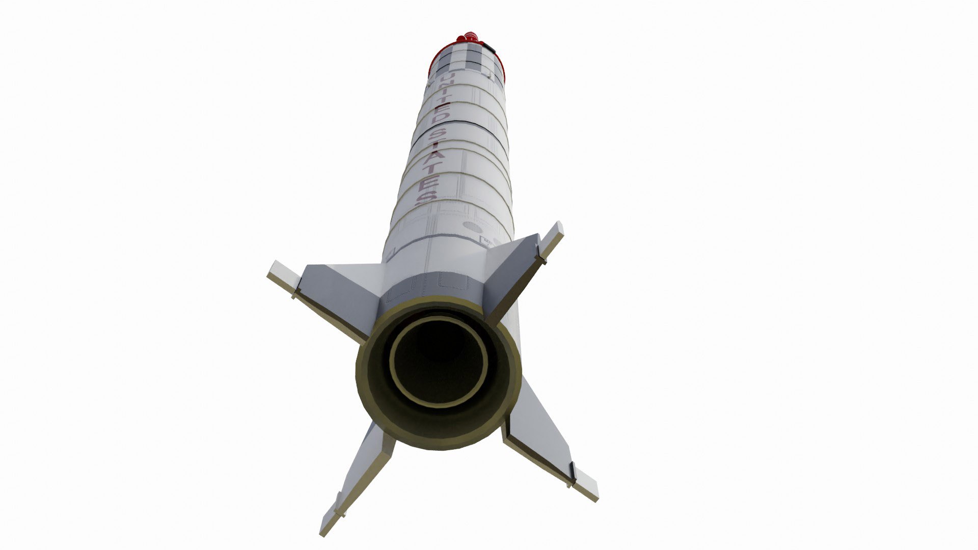 Nasa Mercury 4 Capsule 3d Model