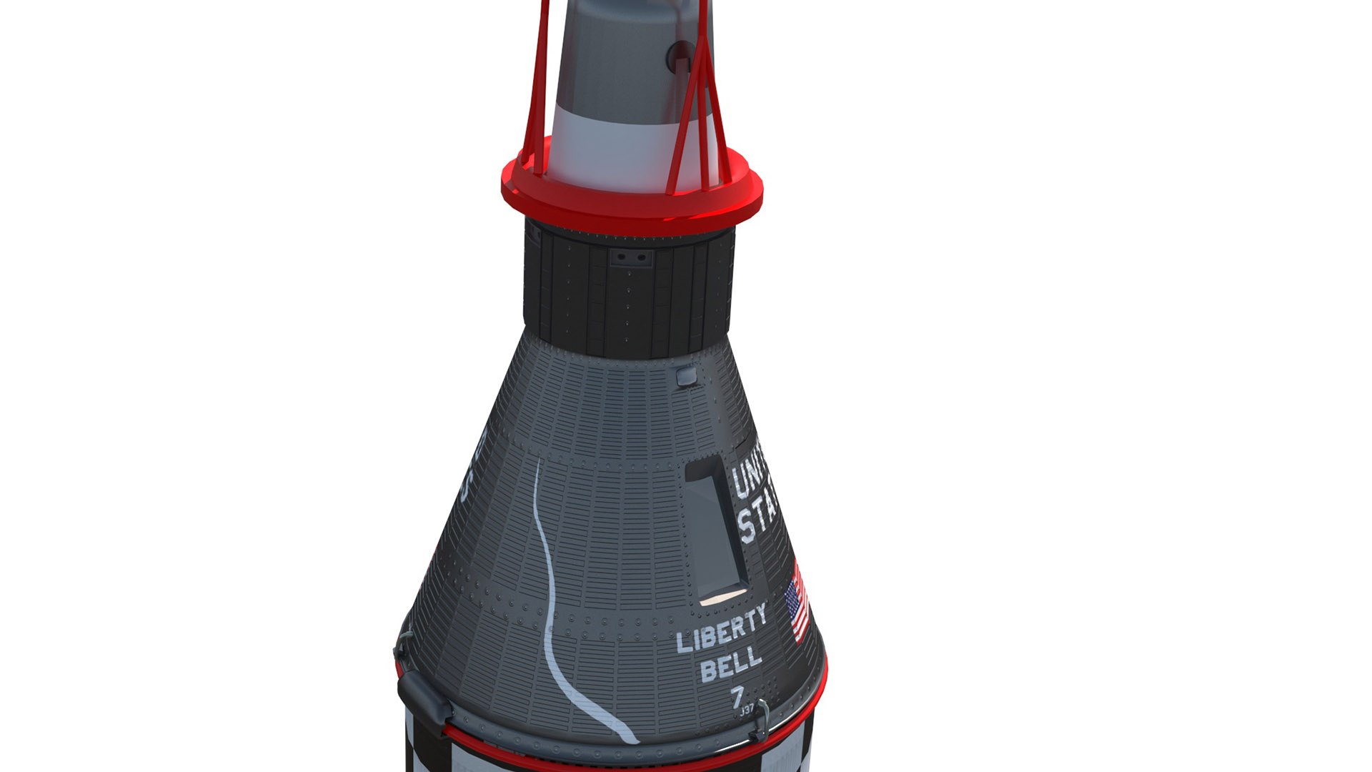 Nasa Mercury 4 Capsule 3d Model