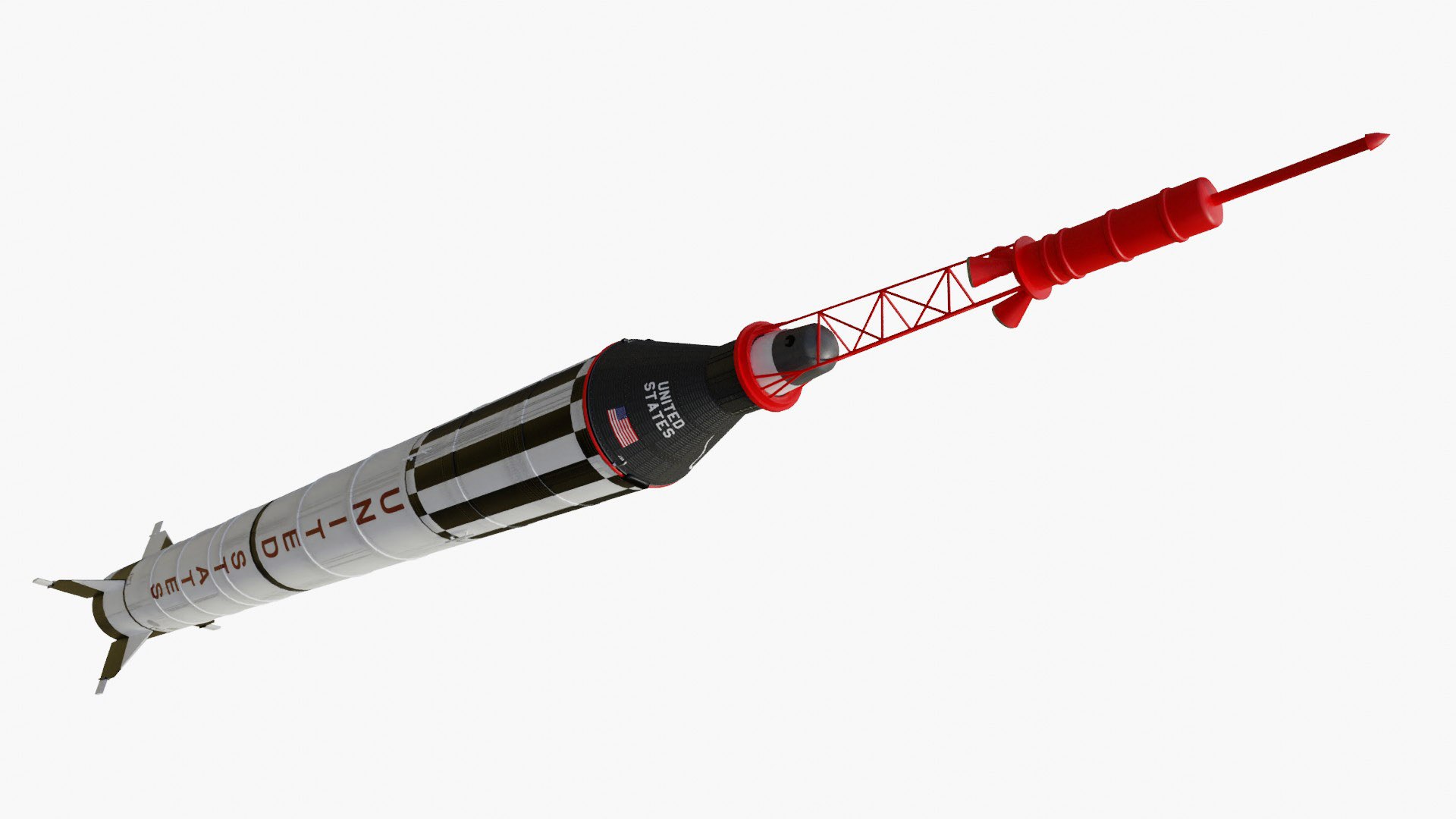 Nasa Mercury 4 Capsule 3d Model