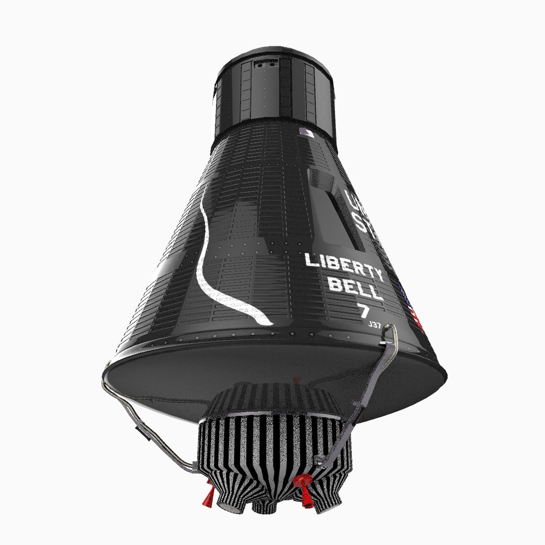 Nasa Mercury 4 Capsule 3d Model