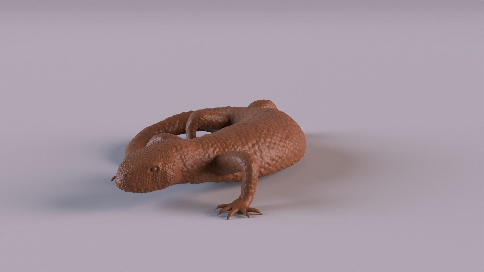 Printable Mexican Beaded Lizard 3D Model - TurboSquid 1423549