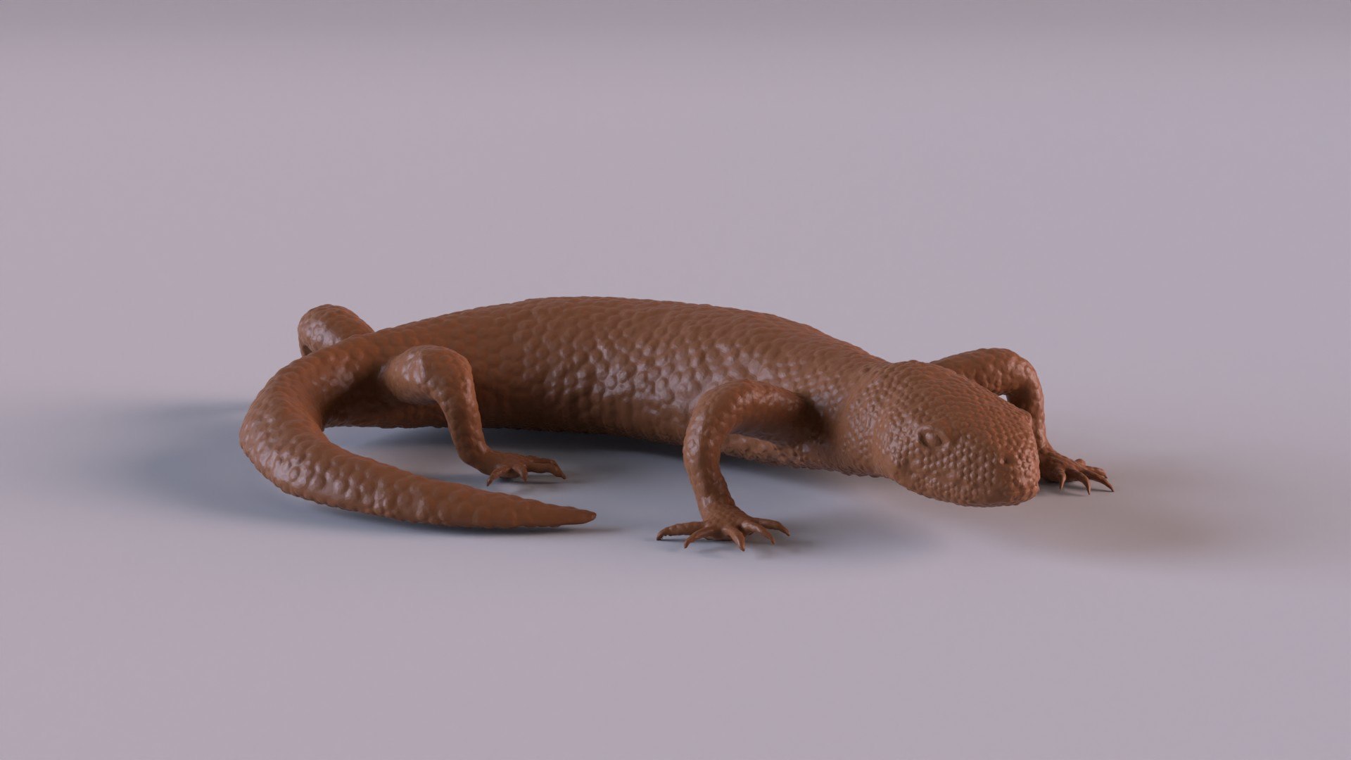 Printable Mexican Beaded Lizard 3D Model - TurboSquid 1423549