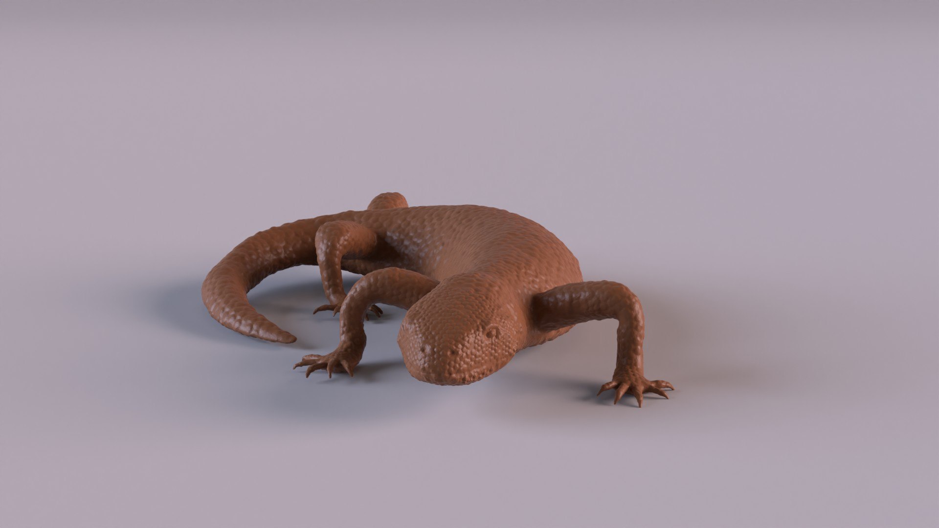 Printable Mexican Beaded Lizard 3D Model - TurboSquid 1423549