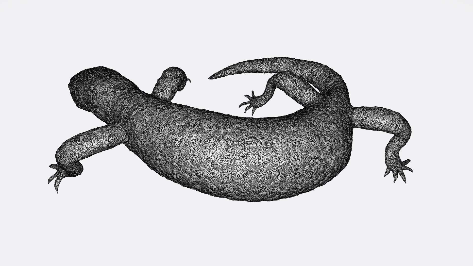 Printable Mexican Beaded Lizard 3D Model - TurboSquid 1423549